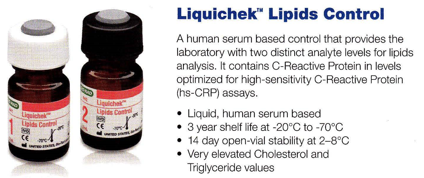 Serum Chemistry Controls
