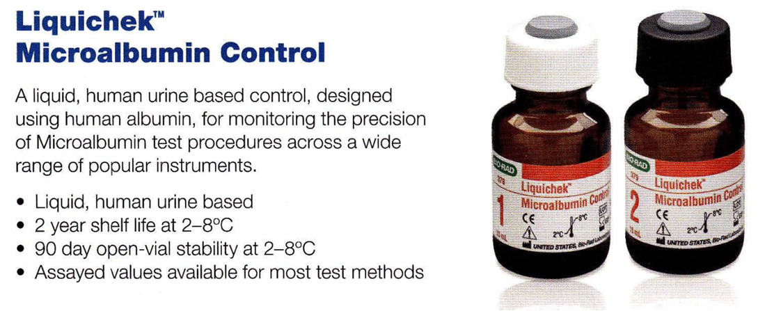 Urine Chemistry Controls